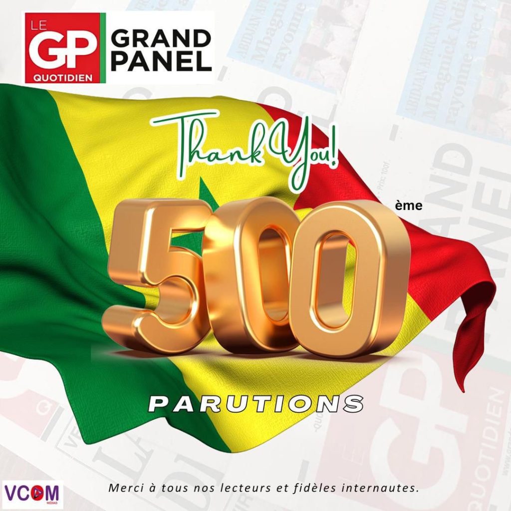 COMMUNICATION: Le Grand Panel fête son 500e numéro - Grand Panel